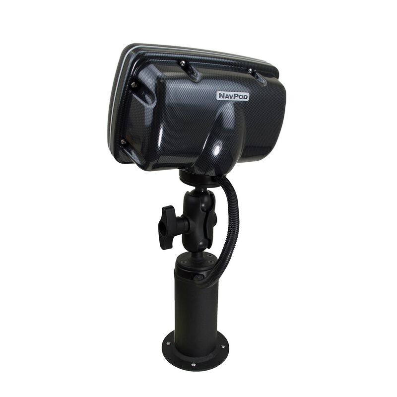 NAVPOD PedestalPod with RAM Mount Pre-Cut for Simrad NSS9 evo2 and B&G ...