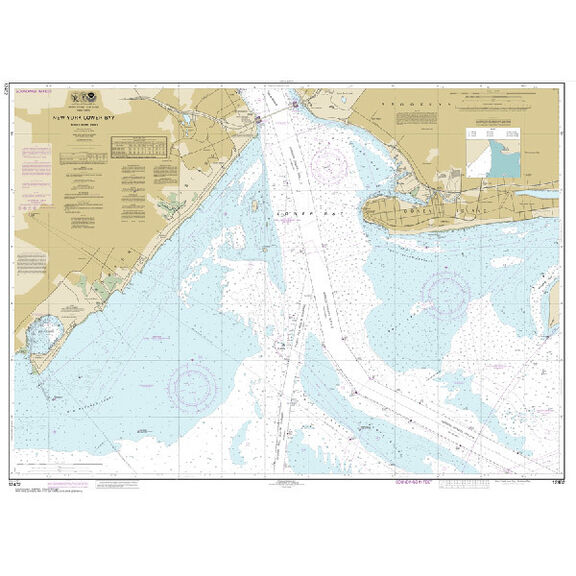 MAPTECH #12402 New York Lower Bay Northern Part