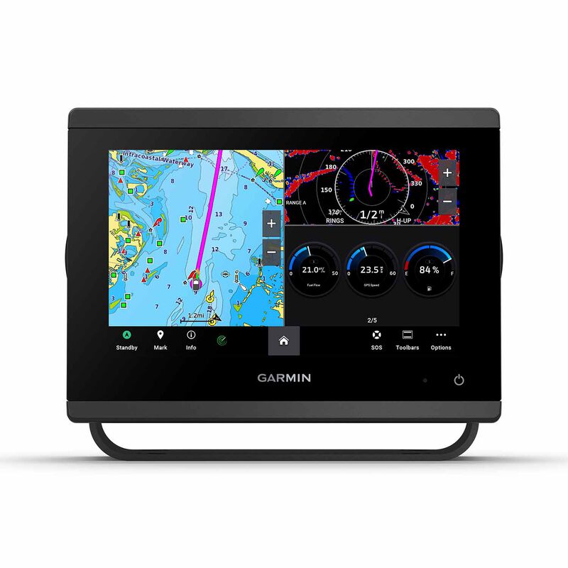 GARMIN GPSMAP® 1243 Multifunction Display with US and Canada Navionics+ ...
