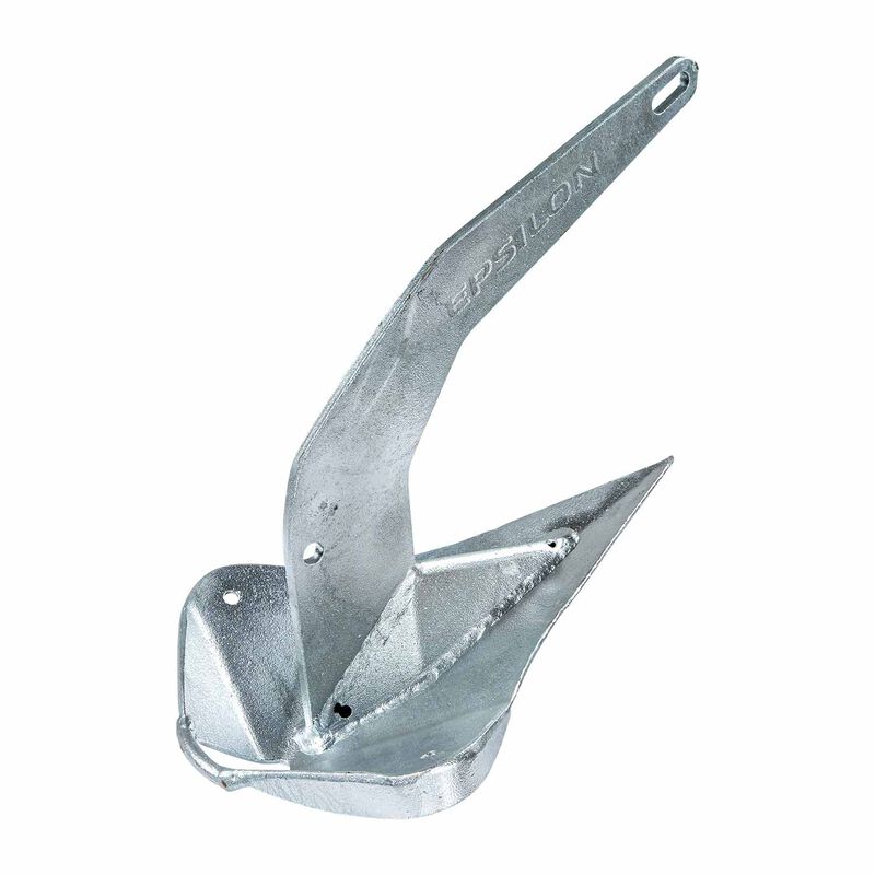 LEWMAR Epsilon™ Galvanized Steel Anchor, 140 lb. | West Marine