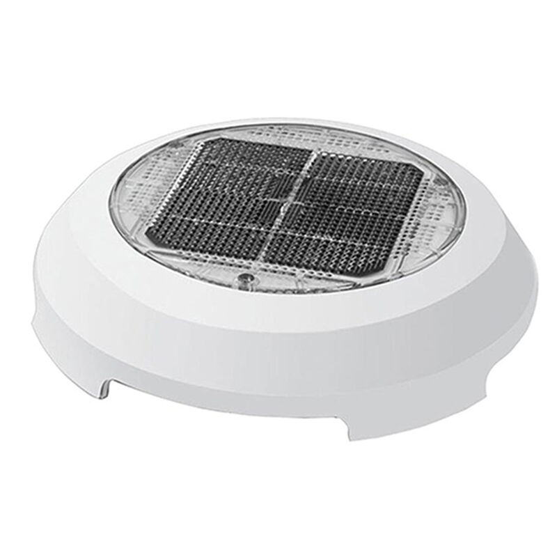 MARINCO 3" White Plastic Solar Powered Nicro Vent | West Marine