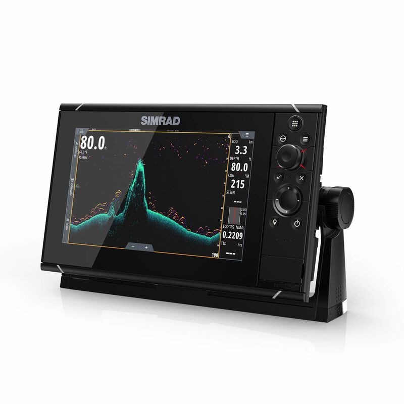 SIMRAD NSS9 evo3 Multifunction Display with C-MAP® US Enhanced Charts ...