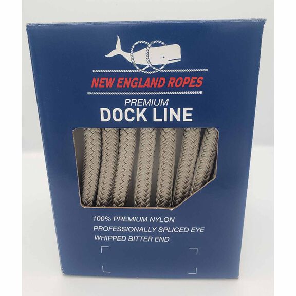 NEW ENGLAND ROPES Premium Nylon Double Braid Dock Line