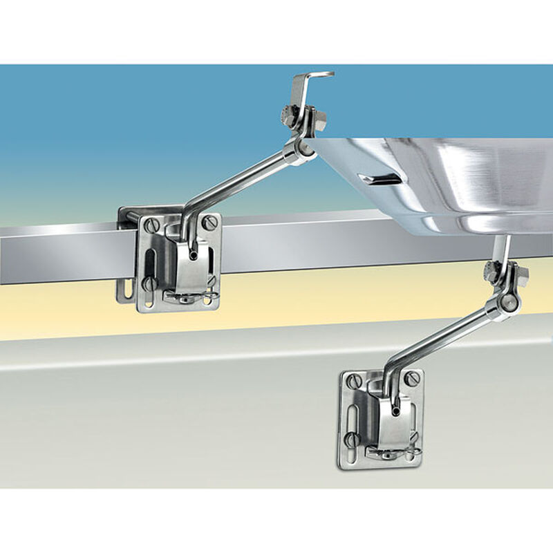 MAGMA Square/Flat Rail or Side (Bulkhead) Mount for Magma Marine Kettle ...