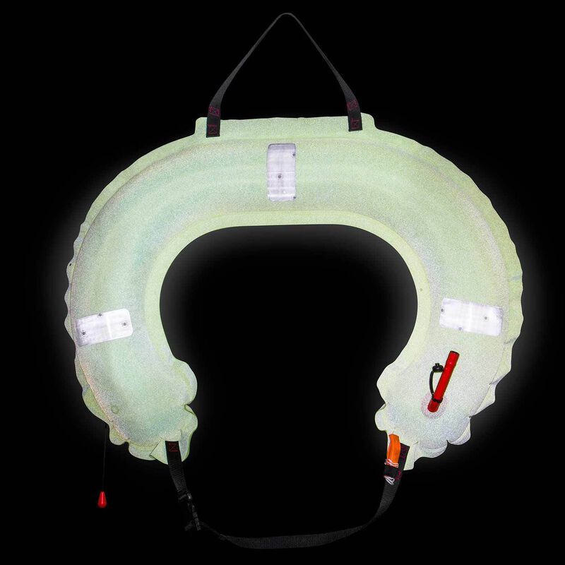 OCEAN SAFETY Jonbuoy Danbuoy & Horseshoe Combo Glo Lite, White | West ...