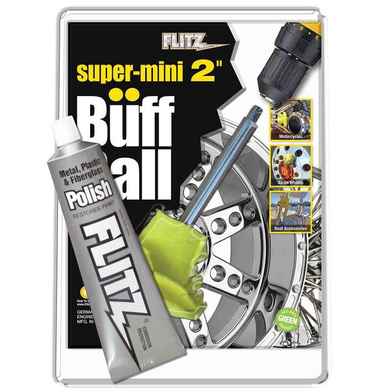FLITZ 2” Super-Mini Yellow Buff Ball | West Marine