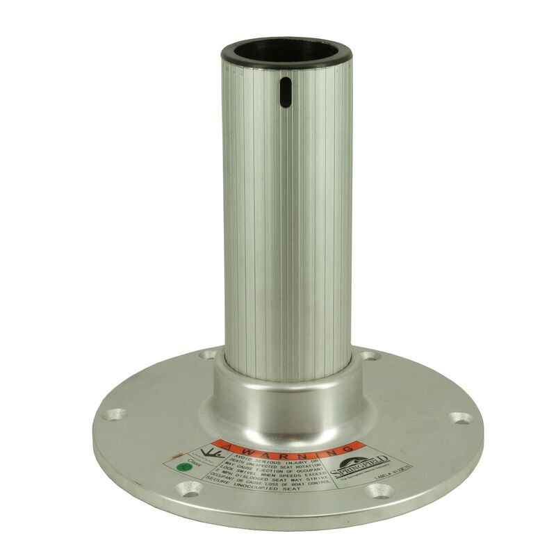 SPRINGFIELD 9" Fixed Height Regatta Pedestals, Anodized Fluted Finish ...