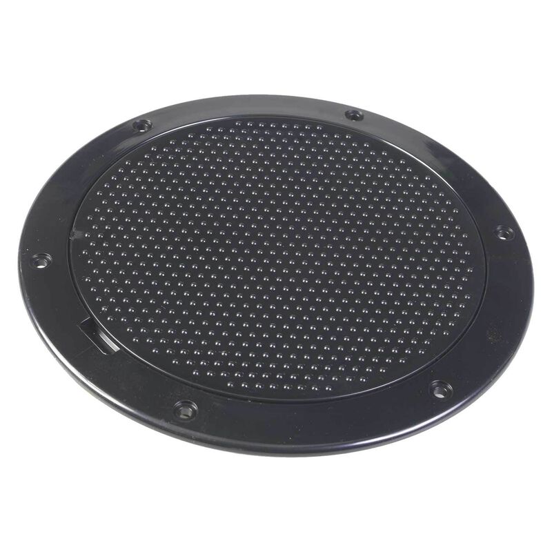 8" Nonskid Raised-Dimpled Pattern Pry-Out Deck Plate, 10" Flange, 8-3/8 ...