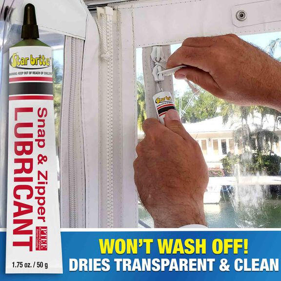 STAR BRITE Snap & Zipper Lubricant - 2 oz. tube