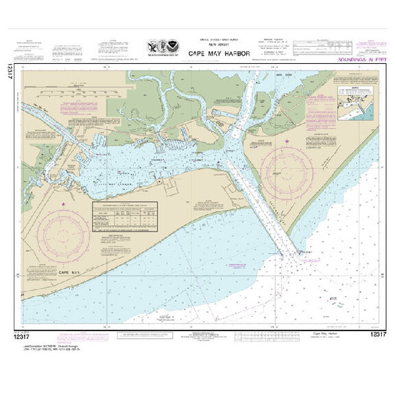 MAPTECH #12317 Cape May Harbor