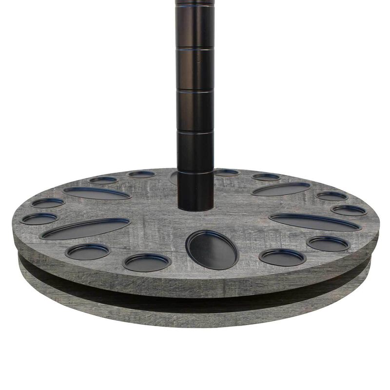 RUSH CREEK CREATIONS Driftwood 24 Spinning Rod Rack | West Marine