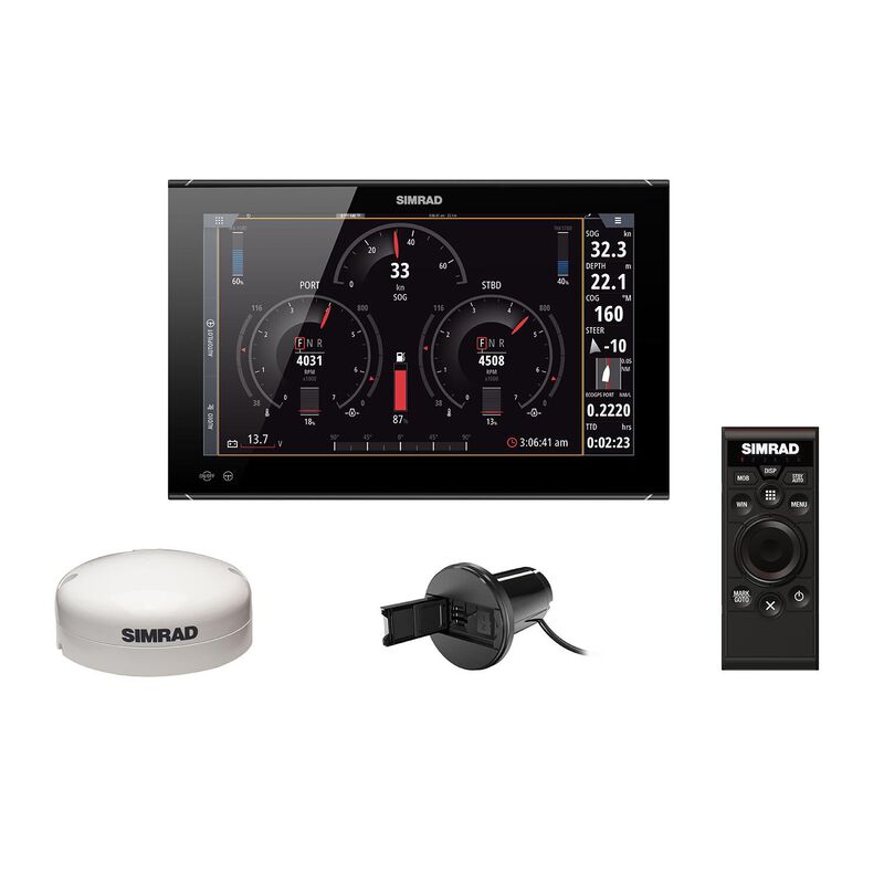 SIMRAD NSO evo3S 19" Multifunction Display System Pack | West Marine