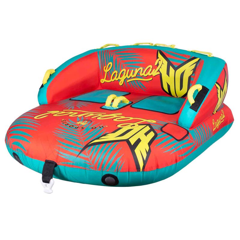 HO SPORTS Laguna II 2-Person Towable Tube with 2K Tube Rope | West Marine