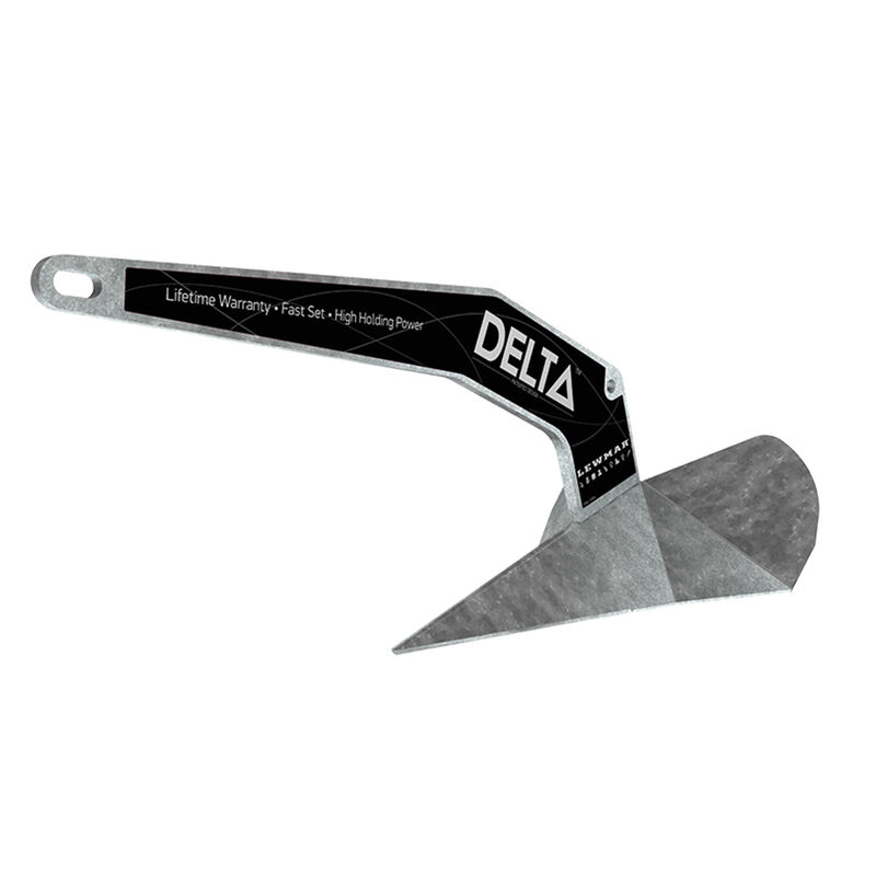 LEWMAR Galvanized Delta Fast-Set Anchor | West Marine
