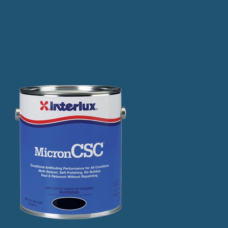 INTERLUX Micron CSC Antifouling Paint, Dark Blue (Searay Blue), Gallon ...