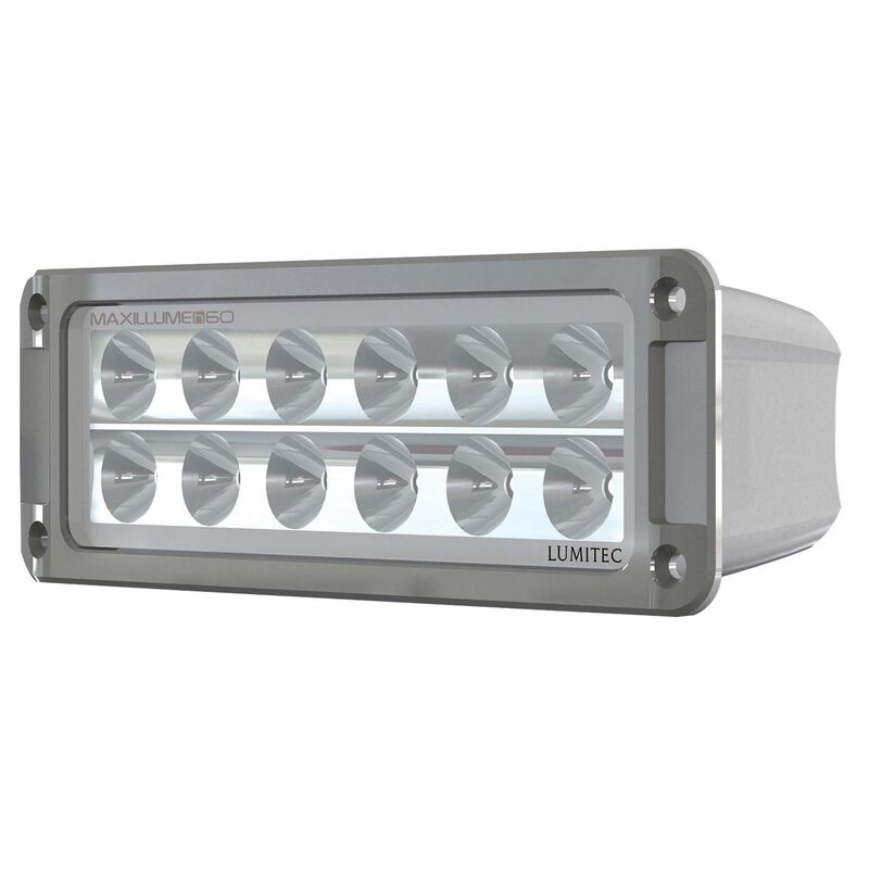 LUMITEC LIGHTING Maxillume h60 Flush Mount LED Floodlight, 6,000 Lumen ...