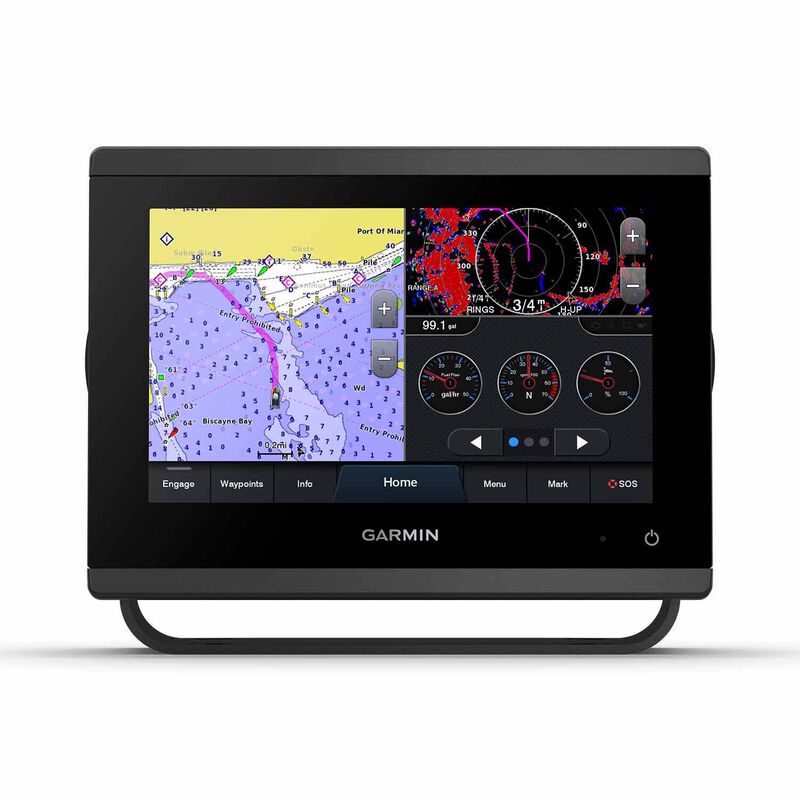 GARMIN GPSMAP 743 Multifunction Display, Non-Sonar with BlueChart G3 ...