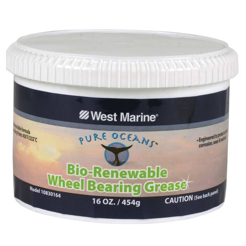 PURE OCEANS Pure Oceans Trailer Wheel Bearing Grease, 1 lb tub | West ...