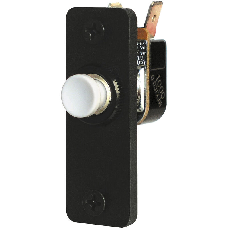 BLUE SEA SYSTEMS Switch Push Button, OFF-(ON) | West Marine