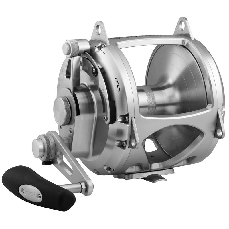 PENN International® 130VIS 2-Speed Conventional Reel, Silver | West Marine