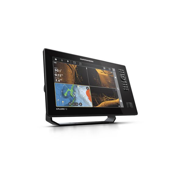 HUMMINBIRD XPLORE 12 CMSI+ Fishfinder/Chartplotter Combo with Basemap ...