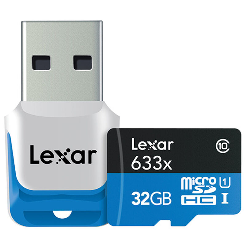 LEXAR MEDIA 32GB Micro SD HC Memory Card | West Marine