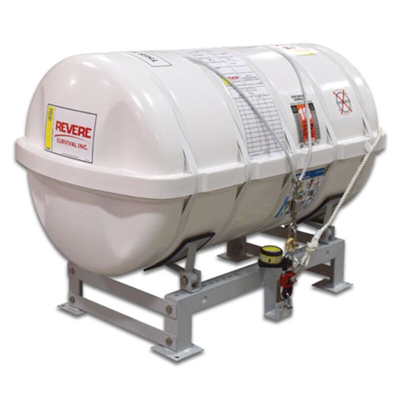 REVERE SURVIVAL USCG 50-Person Inflatable Buoyant Apparatus Container ...