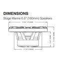 JBL R3500 Marine Stereo Kit