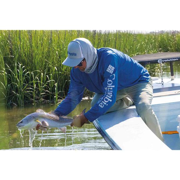 COLUMBIA PFG Mesh Snap Back Ball Cap