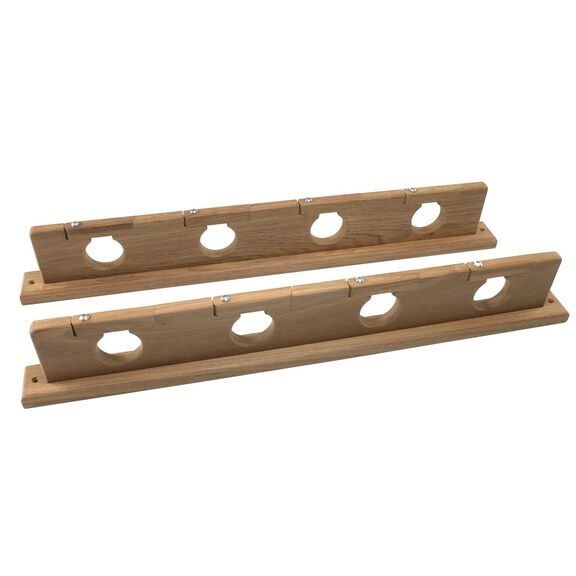 WHITECAP Teak Lock-In 4-Rod Storage Rack