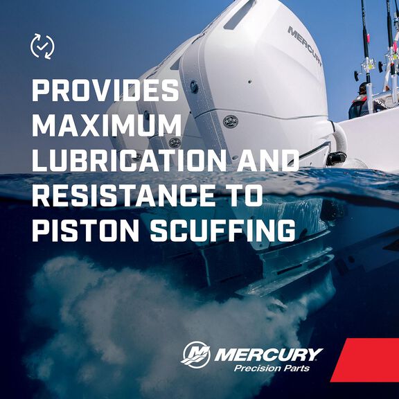 Mercury 8M0229798 2‑Stroke DI Engine Oil 1 Gal – Optimax/DFI