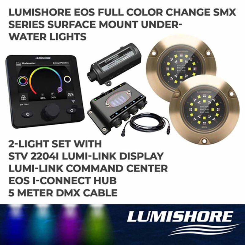 LUMISHORE Lumishore EOS SMX153 LED Surface Mount Underwater Lights ...