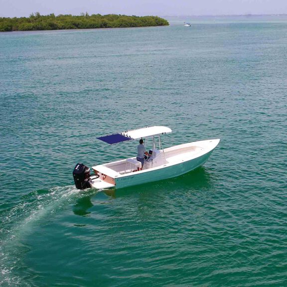 TAYLOR MADE 51" SureShade PTX Power Shade, Navy