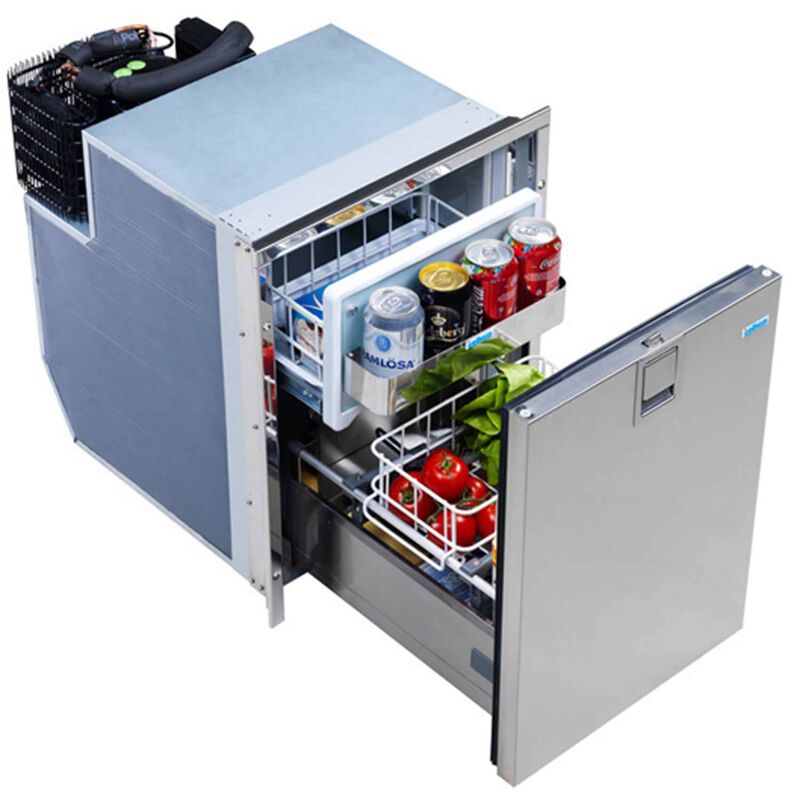 ISOTHERM Drawer 49 Stainless Steel Refrigerator with Freezer ...