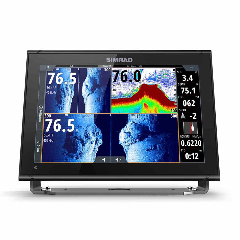 SIMRAD GO12 XSE Fishfinder/Chartplotter Combo with Active Imaging ...
