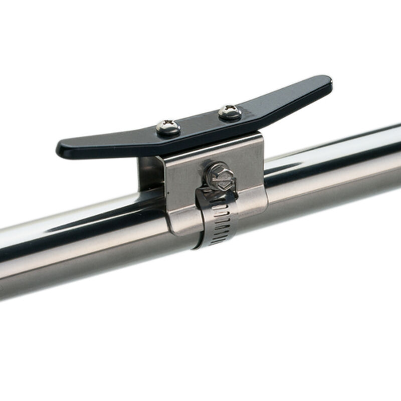 C.SHERMAN JOHNSON 7/8" X 1" Nylon Anodized Aluminum Cleat | West Marine