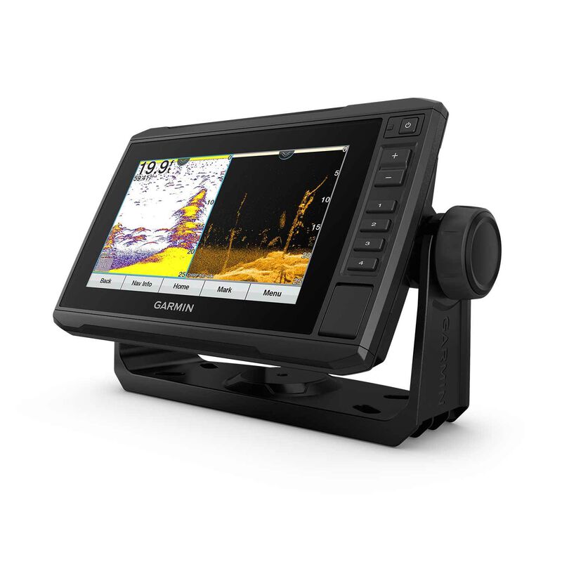 GARMIN ECHOMAP™ UHD 74cv Chartplotter/Fishfinder Combo with GT24 ...