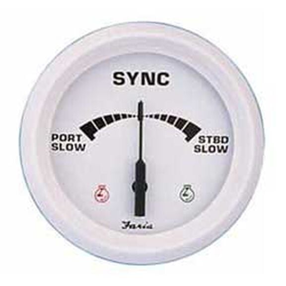 FARIA INSTRUMENTS Dual Engine Synchronizer Gauge