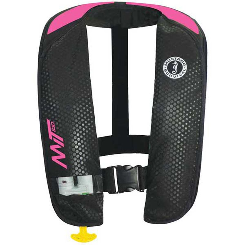 MUSTANG SURVIVAL M.I.T. 100 Inflatable Life Vest, Pink | West Marine