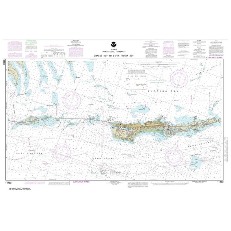 MAPTECH #11453 Florida Keys Grassy Key to Bahia Honda Key | West Marine