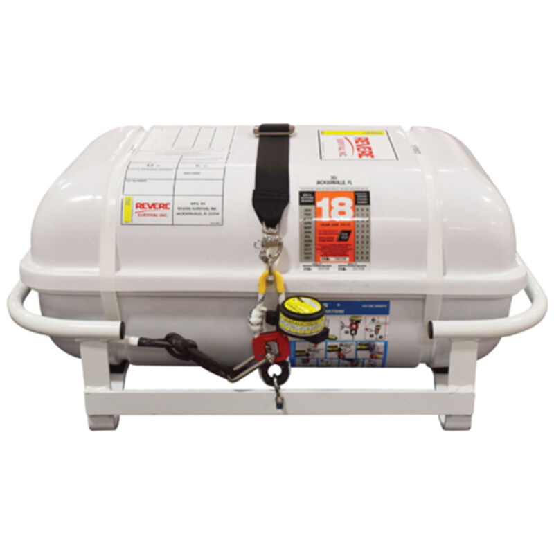 REVERE SURVIVAL USCG 6-Person Inflatable Buoyant Apparatus Container ...