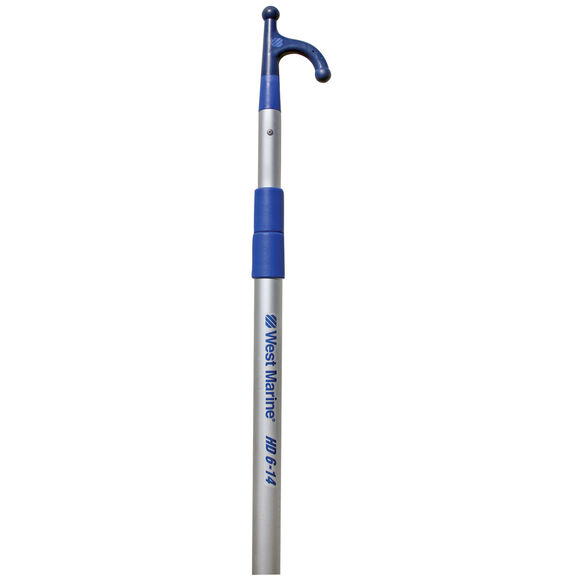 Floating Telescoping Boat Hook, 6 to 14 Feet
