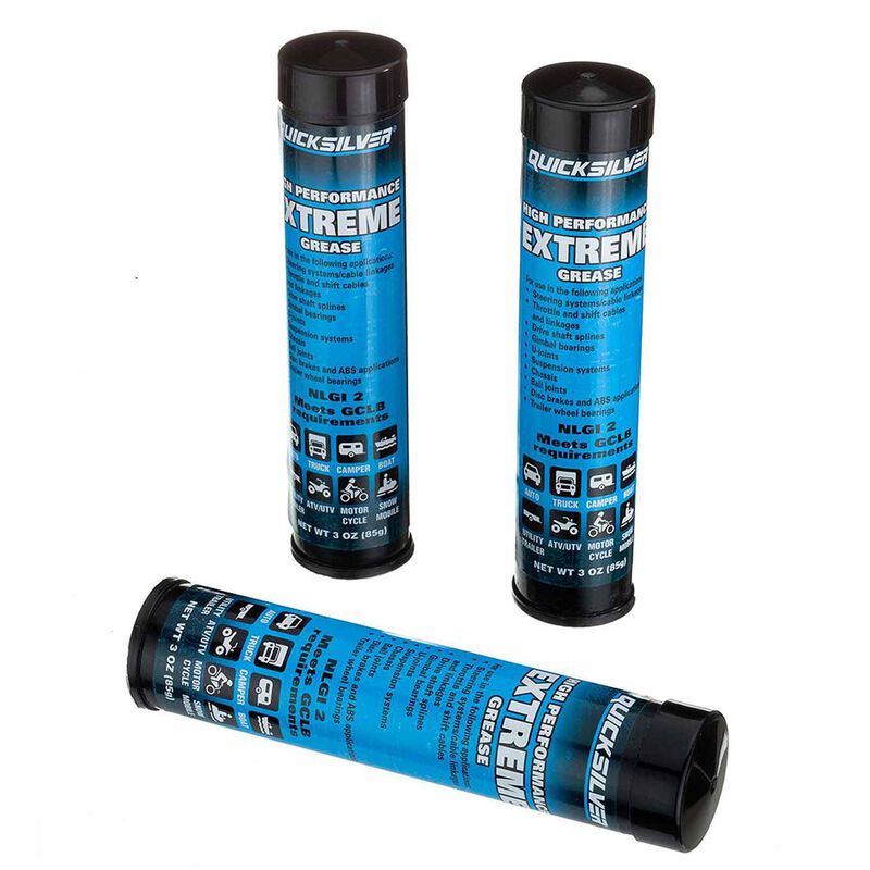 QUICKSILVER 8M0071837 High Performance Extreme Grease/Lubricant with ...