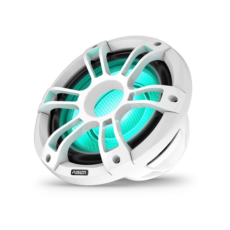 FUSION Signature Series 3i 10" 600-watt CRGBW Sports White Marine ...