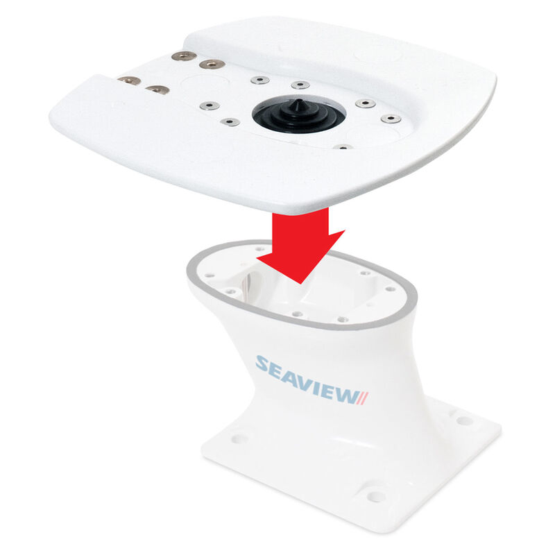 SEAVIEW Modular Plate For Closed Dome and Open Array Radars | West Marine