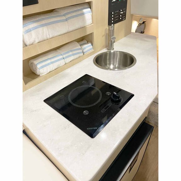 KENYON Mediterranean 1 Burner Marine Cooktop with PUPS™, 120V