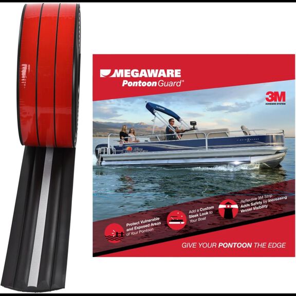 MEGAWARE KEELGUARD Megaware PontoonGuard 40' Black