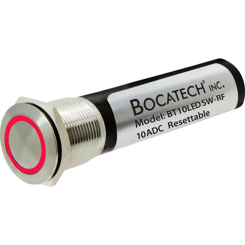 BOCATECH INC. Mini LED Push Button On-Off Power Switch | West Marine