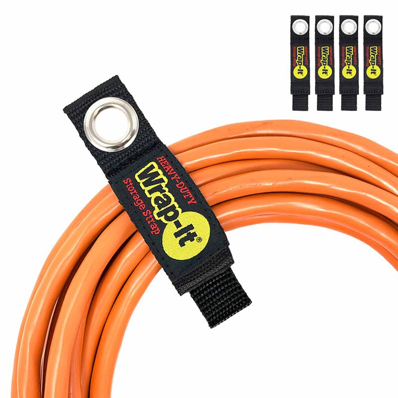 WRAP-IT STORAGE 7" Heavy-Duty Storage Straps, 4-Pack | West Marine