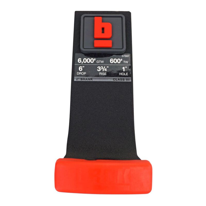 BROK Trailer Ball Mount 2" Shank 6" Drop - Brok Design 6000 HD | West ...